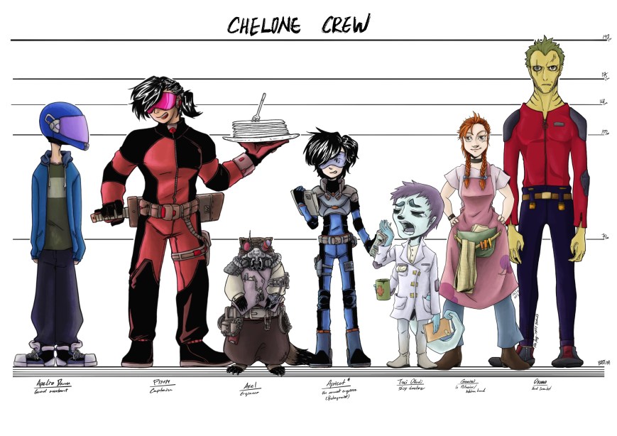 Chelone (WIP) – Page 2 – CAT with GOGGLES
